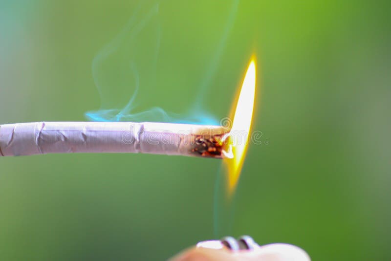 Close Up Young Man Smoking a Cigarette Stock Image - Image of closeup ...