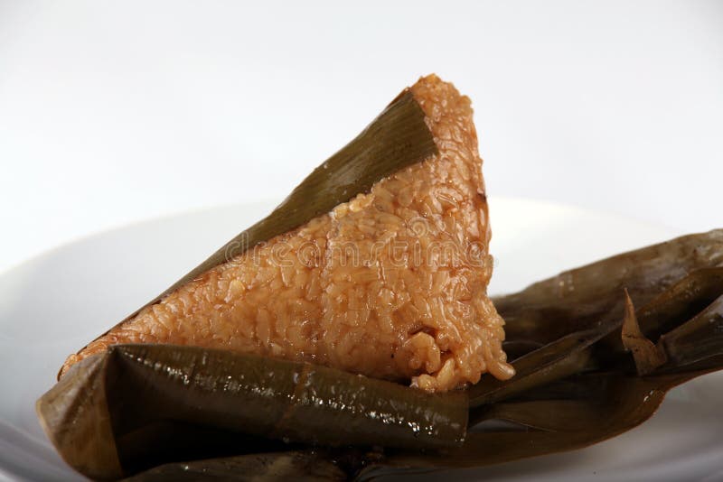 Close-up of Zongzi or Zong stock photo. Image of dishes - 11850568