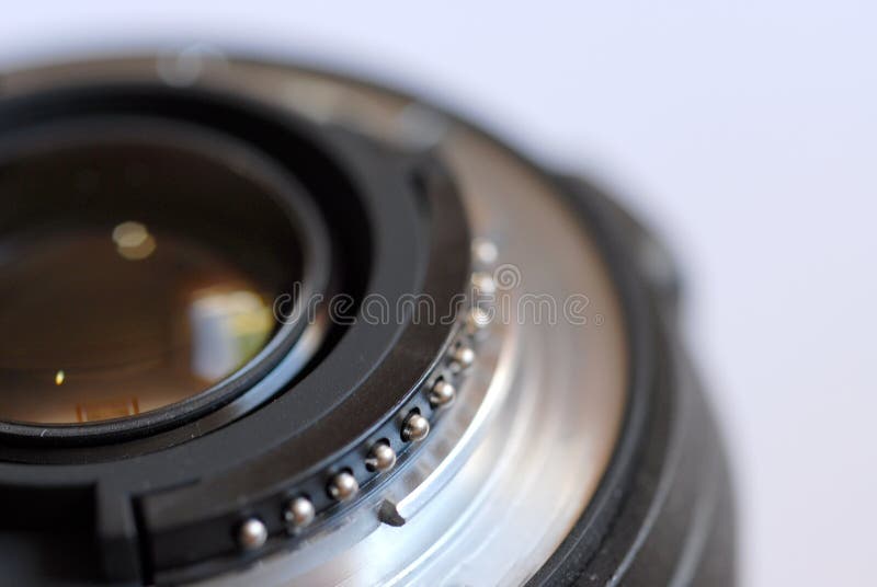 Close Up of a Zoom Lens stock photo. Image of digital - 1653372