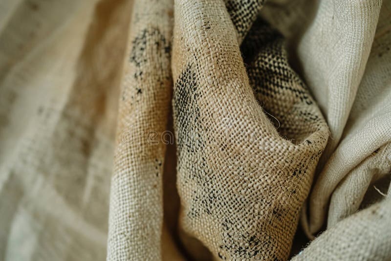 Close-ups of Fabric Textures and Patterns for Ethical Fashion. Natural ...