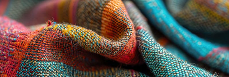 Close-ups of Fabric Textures and Patterns for Ethical Fashion. Natural ...