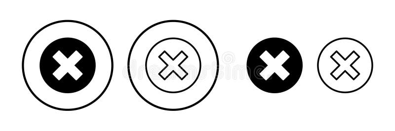 Close Icon. Delete Icon. Remove, Cancel, Exit Symbol Stock Vector ... Close Icon. Delete Icon. Remove, Cancel, Exit Symbol Stock Vector ...