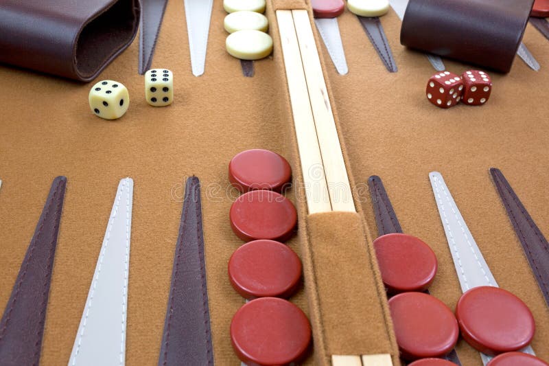 Unique Inlaid Backgammon Board Stock Photo - Image of games, rare: 2578604