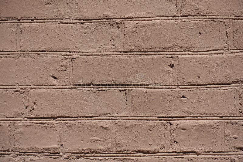 Closeup of Bumpy Painted Brick Wall Stock Photo - Image of objects ...
