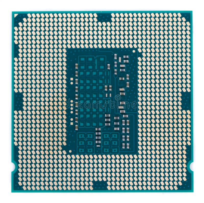Close View of a Computer Cpu Stock Photo - Image of intelligence ...