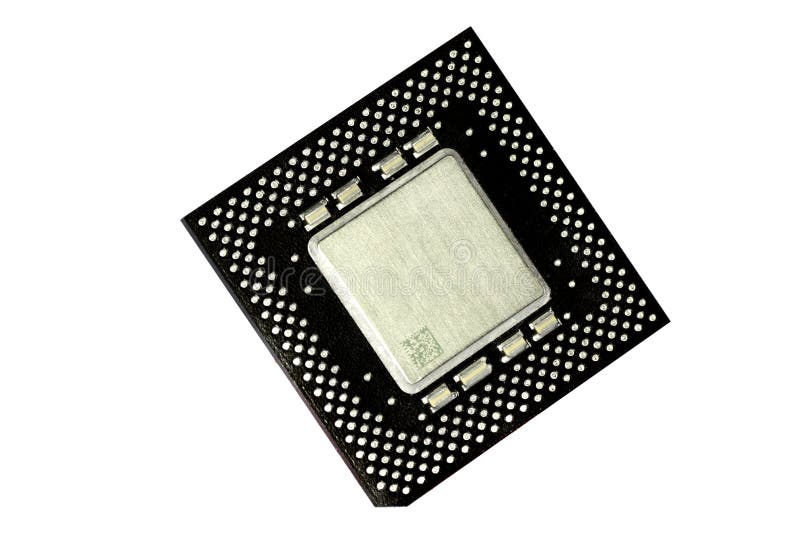 Computer microprocessor stock photo. Image of device - 17304700