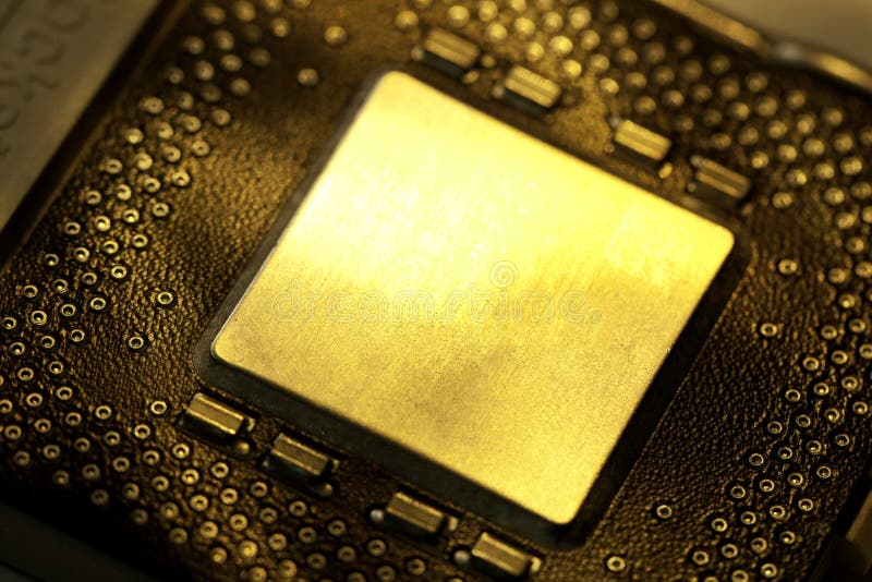 Computer microprocessors stock image. Image of micro - 17304457