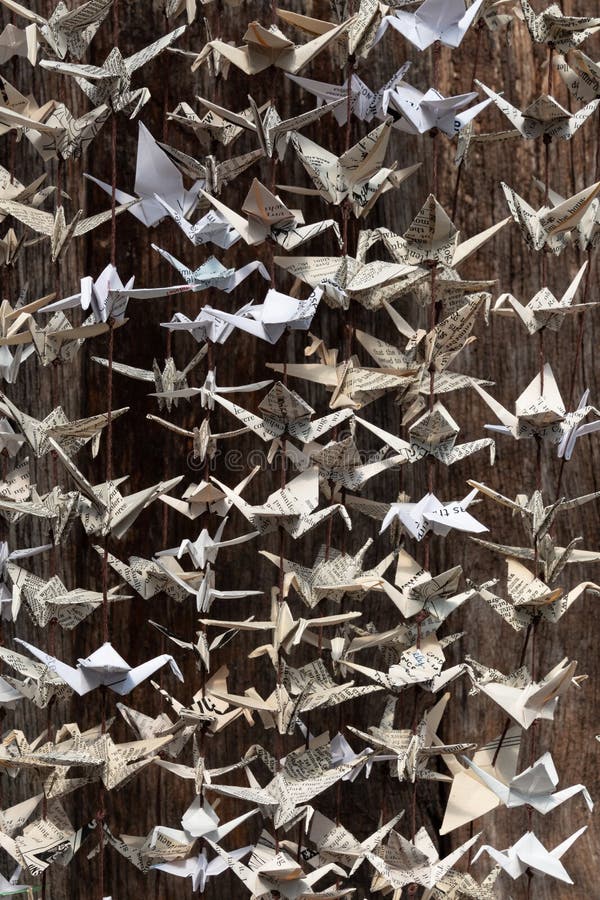163 Hiroshima Paper Cranes Stock Photos - Free & Royalty-Free Stock ...
