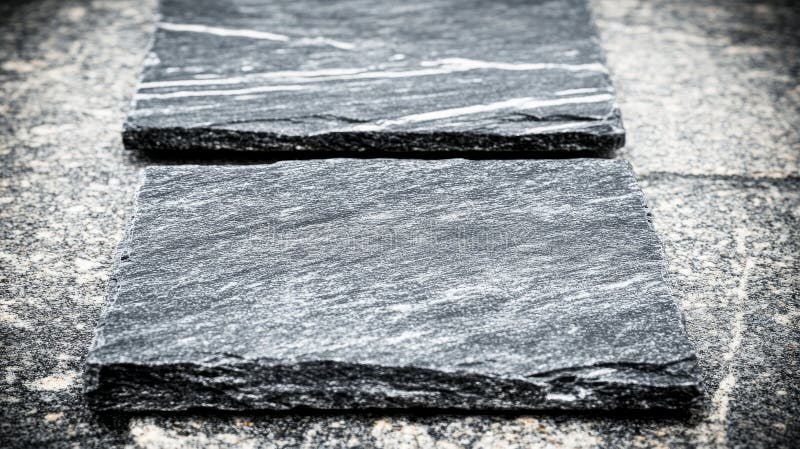 A Close View of the Ground Displaying a Natural Stone Pattern with ...