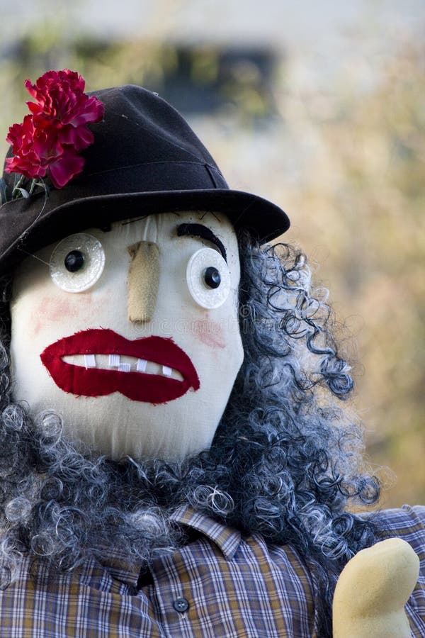 Handmade puppet stock image. Image of representation - 105970203