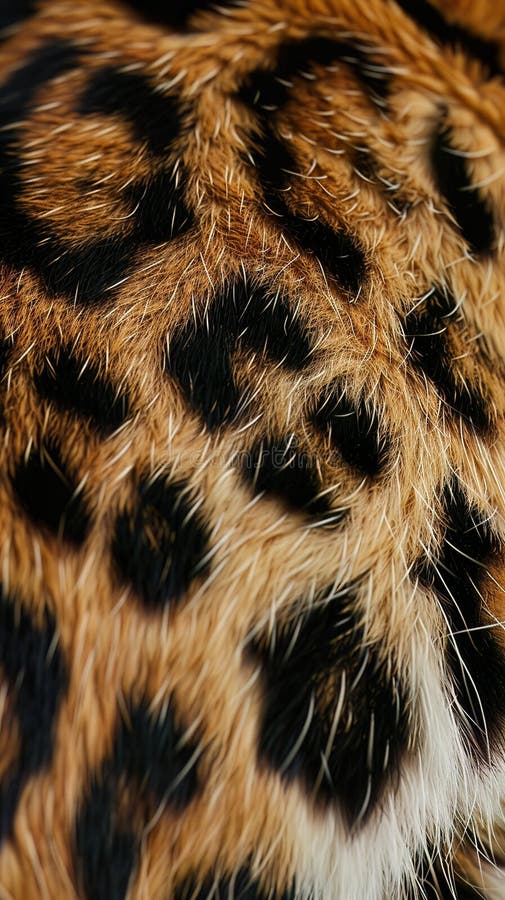 Close View of a Jaguar Coat Highlighting the Rosette Patterns and ...