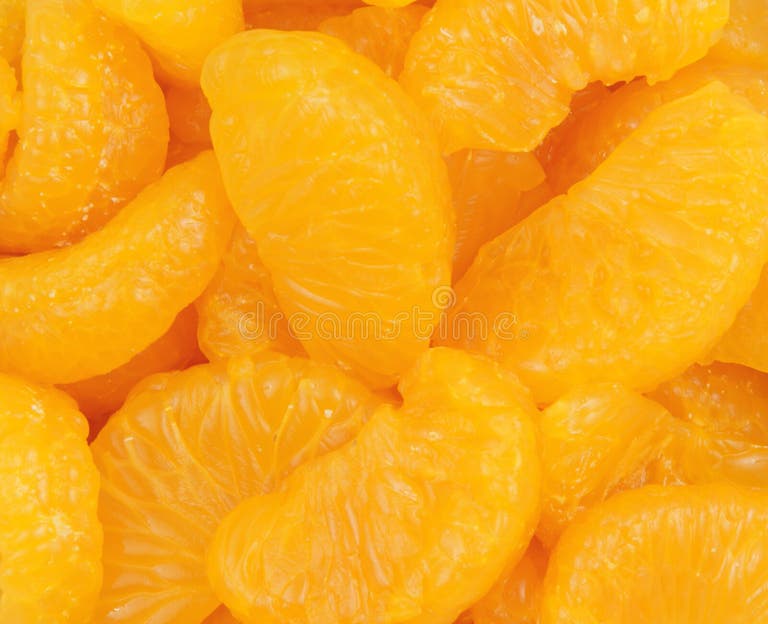 Close view mandarin slices stock photo. Image of slices - 11545956