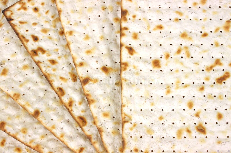 Close View of Matzo Crackers Stock Photo - Image of wheat, flat: 14535686