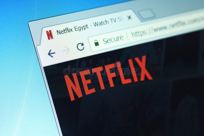 Netflix company editorial photo. Image of films, screen - 124859556