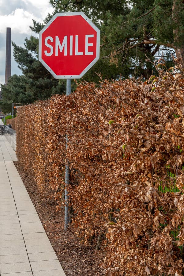 Red smile signe stock image. Image of route, symbol - 117180527