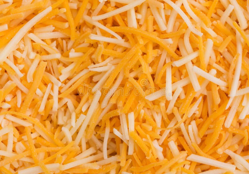 Shredded Mild Cheddar Cheese Stock Image - Image of white, round: 7786491