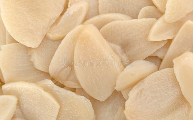 Sliced Garlic stock photo. Image of bambus, white, soup - 12474884