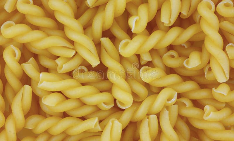 Close view twisted pasta stock photo. Image of pasta - 10684378