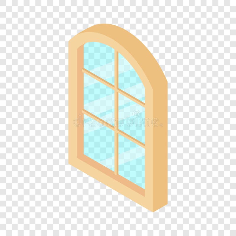 Close Window Frame Icon, Isometric 3d Style Stock Vector - Illustration ...