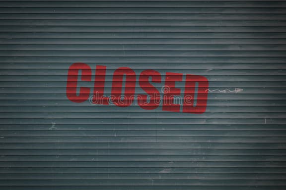 Closed stock photo. Image of close, closed, style, debt - 27553196