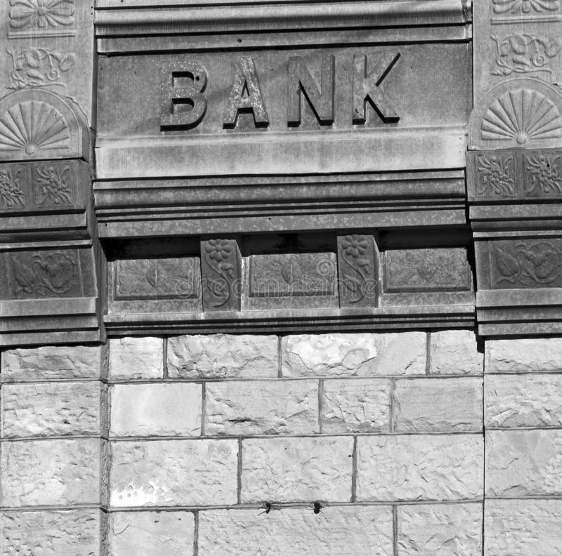 Closed Bank stock photo. Image of money, finance, financial - 7238324