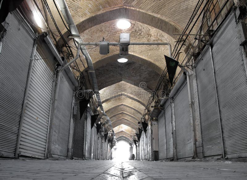 Closed Bazaar Picture. Image: 9341515