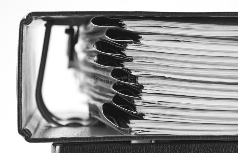 Closed binder stock photo. Image of office, binder, archives - 13707066