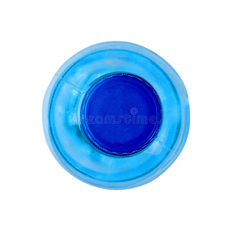 Blue Plastic Bottle Isolated, Empty Plastic Bottle, Global Pollution ...