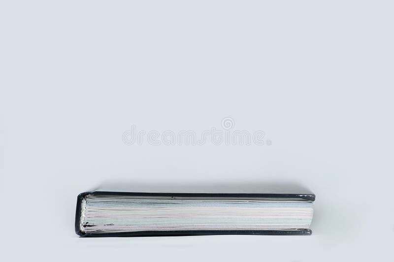 Closed Book in Black Cover.photo with Copy Space Stock Photo - Image of ...