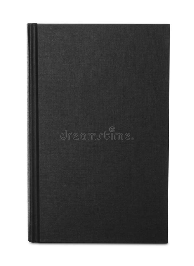 Closed Book with Red Hard Cover Isolated on White Stock Photo - Image ...