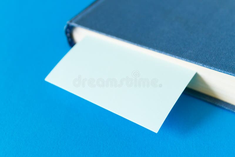 Closed book with bookmark stock image. Image of dictionary - 165240475