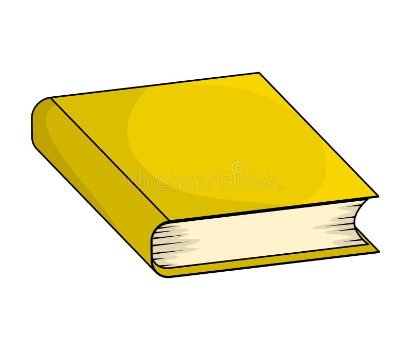 Closed Book Cartoon Vector Symbol Icon Design. Beautiful Illustration Isolated on White ...