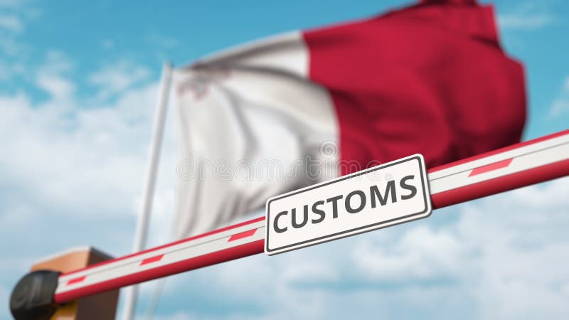 Maltese Flag Particle Animation Stock Video - Video of government ...