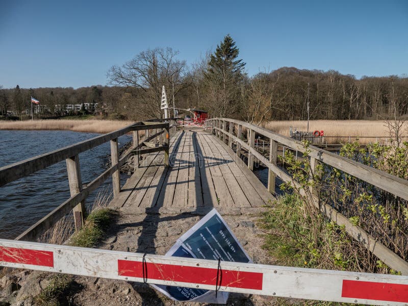 Border between Germany and Denmark Near Skomagerhuset Stock Photo ...
