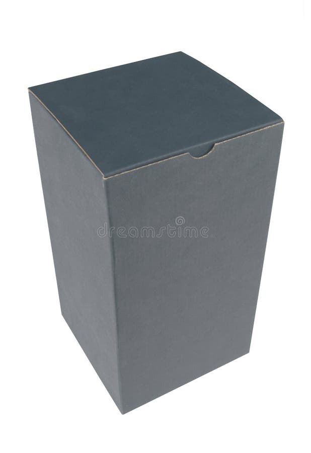 Closed box stock photo. Image of package, isolated, shipping - 817092