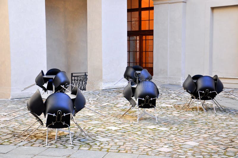 Closed cafe stock photo. Image of color, restaurant, outdoors - 20728234