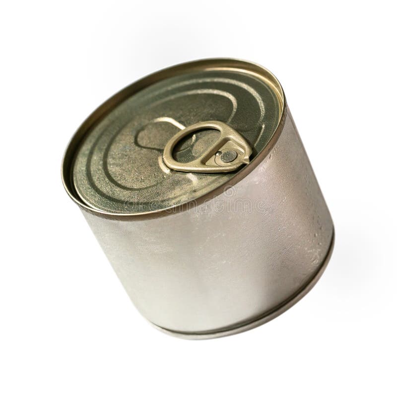Closed Can with Drops of Condensate Stock Image - Image of closed ...