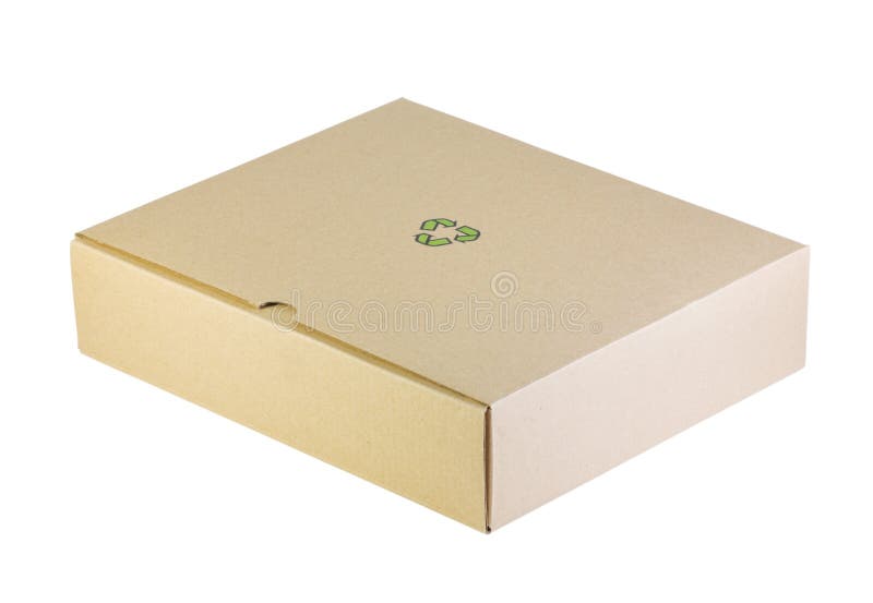 Closed cardboard box stock photo. Image of freight, equipment - 11330168