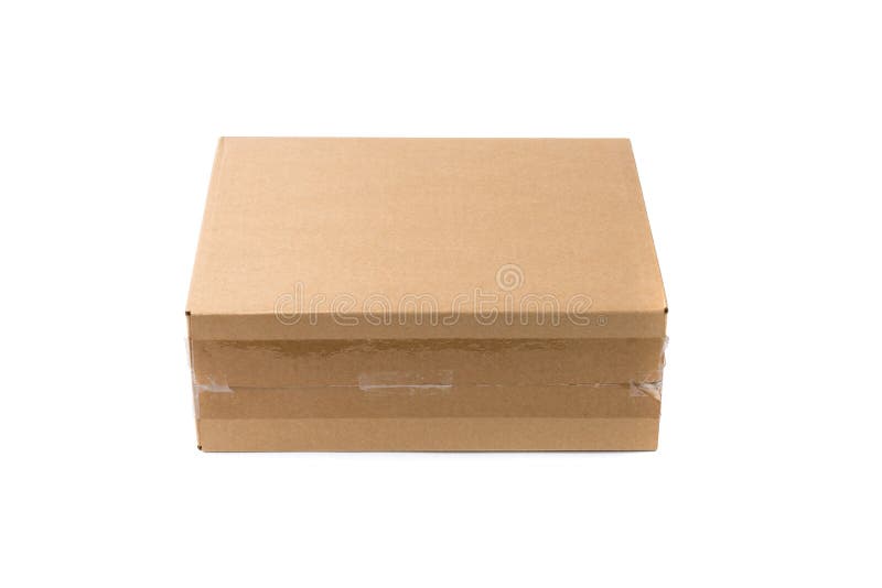 Closed box stock photo. Image of paper, recycle, path, packaging - 153096