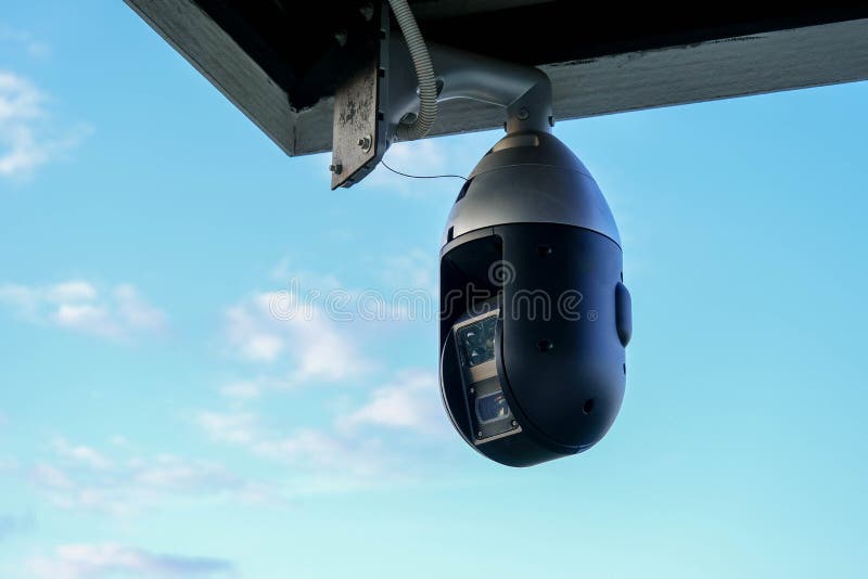 Closed Circuit Camera Multi-angle CCTV System Stock Photo - Image of ...