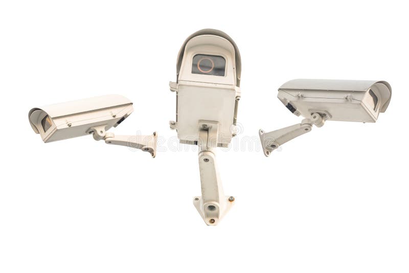 Closed Circuit Television Cameras for Protection Editorial Image ...