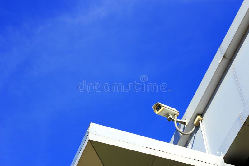 Closed Circuit Camera Multi-angle CCTV System Stock Image - Image of ...