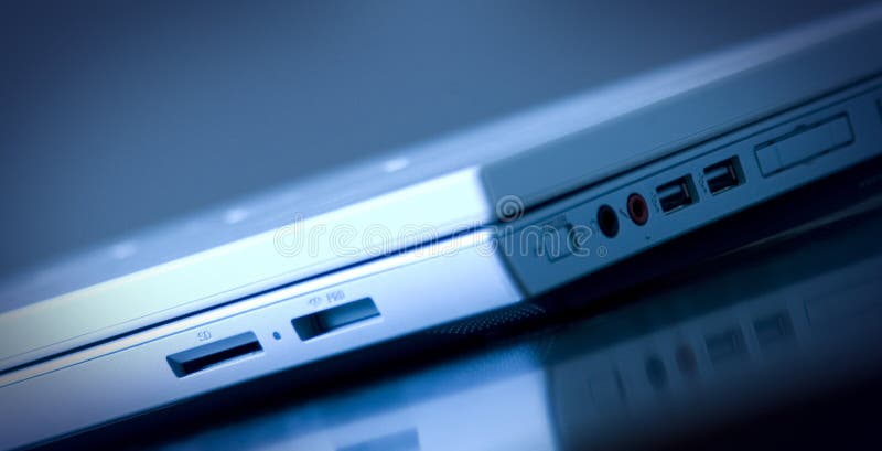 Closed Computer stock photo. Image of computing, computer - 3176994