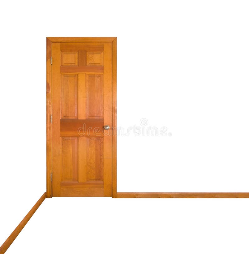 Closed Door in a Secret Garden Stock Image - Image of bloomed, bloom ...