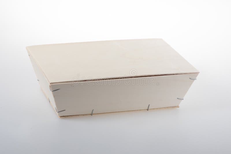 Closed Empty Box Crate in Wooden Small Container Stock Image - Image of ...