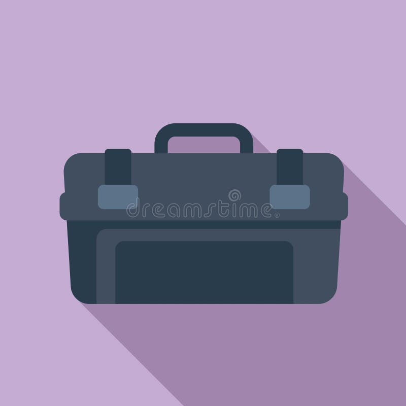 Closed Empty Toolbox is Waiting for Using by Handyman Stock ...