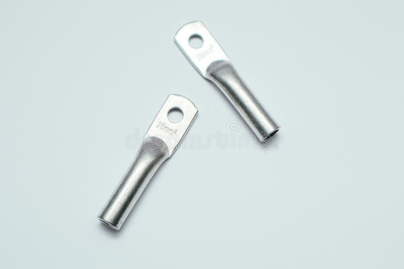 Closed-end Ring Terminal. Crimp Terminals for Electrical Wires, Tools ...