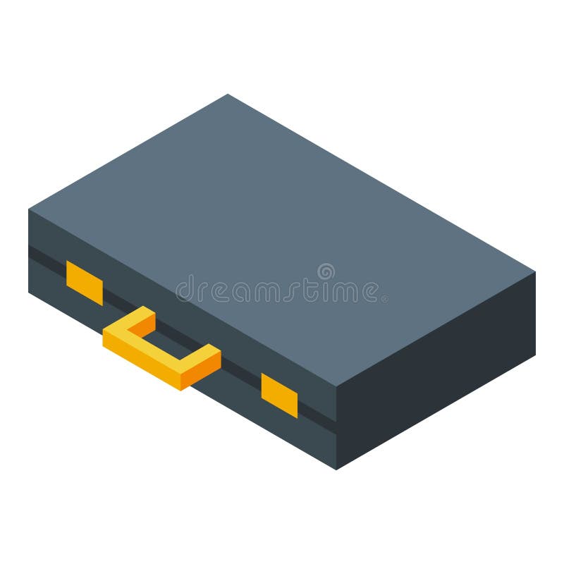 Closed Executive Briefcase for Important Business Documents Stock ...