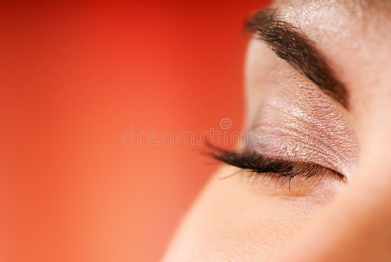 Closed Eye stock image. Image of modern, colors, concepts - 39007