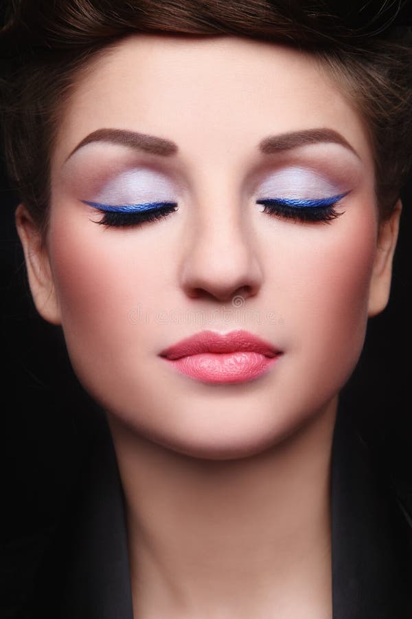 Closed eyes stock image. Image of fresh, healthy, girl - 17137761